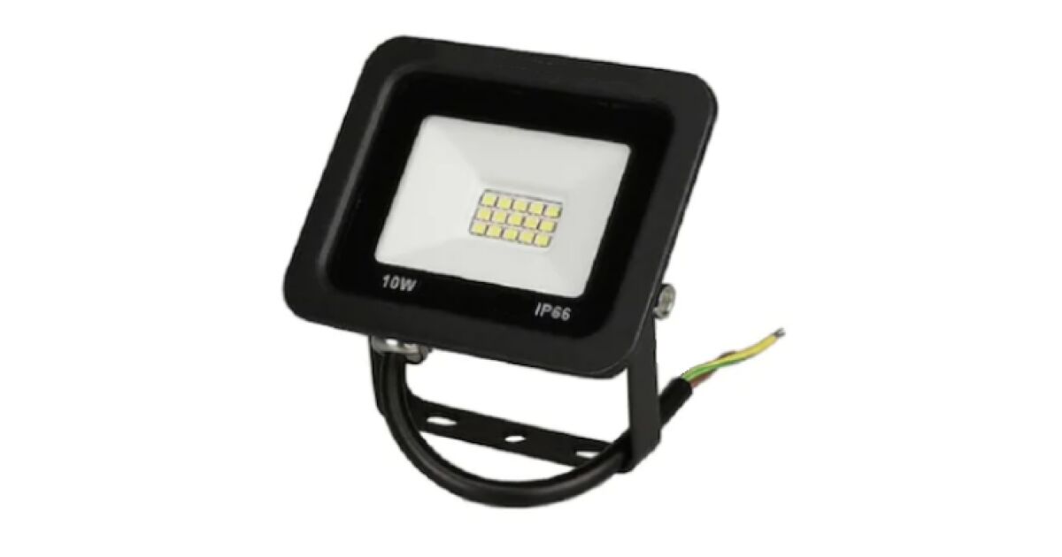 Proiector led 10w IP66, 220v, negru | Pepita.com