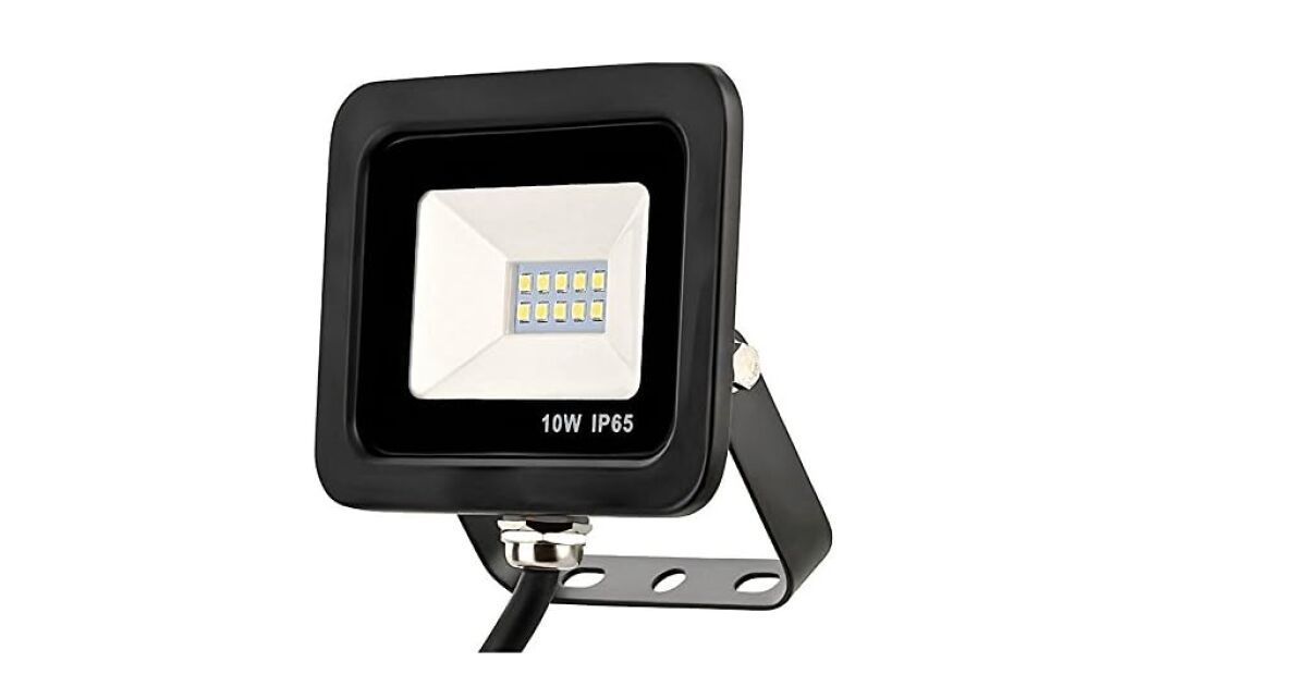 Proiector led 10w IP66, 220v, negru | Pepita.com