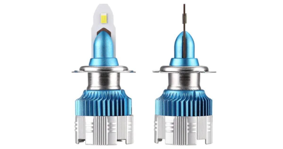 Set 2 becuri LED H1 Lumina Alba 8000k Ventilatie Automata | Pepita.com