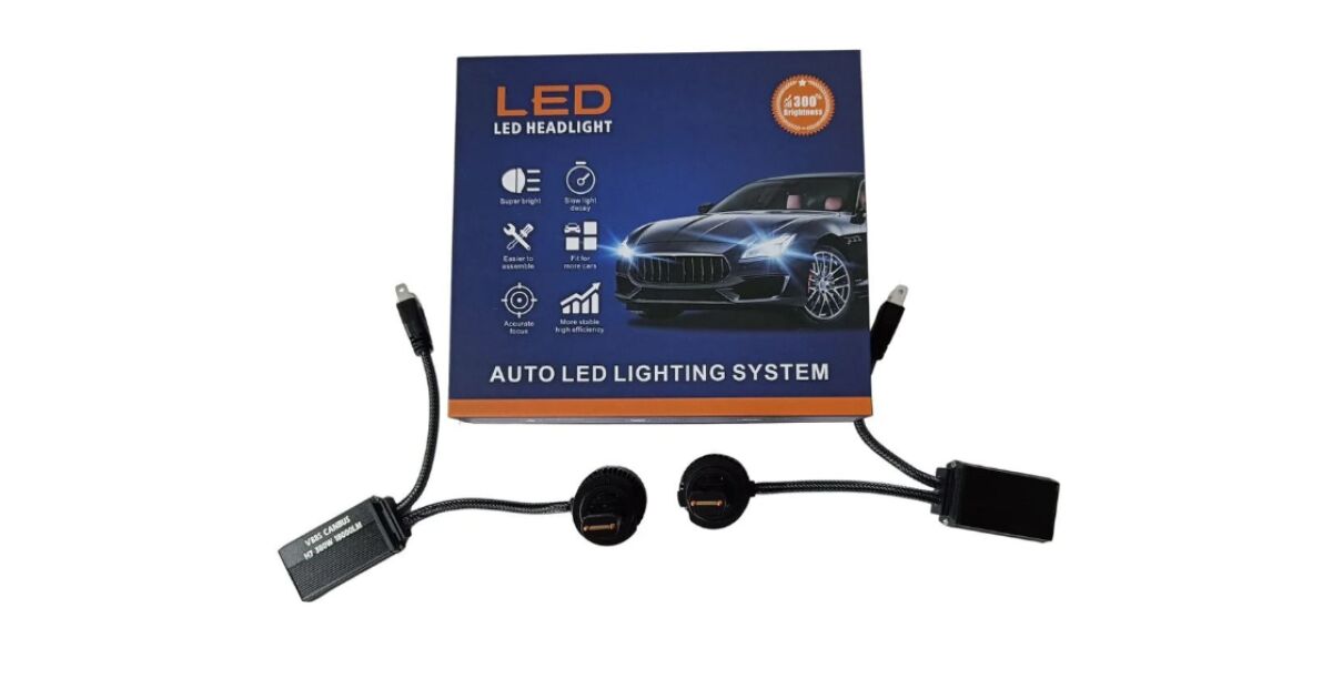 Set 2 becuri LED H1 V88S Canbus 380W 6000K 18000 lm | Pepita.com