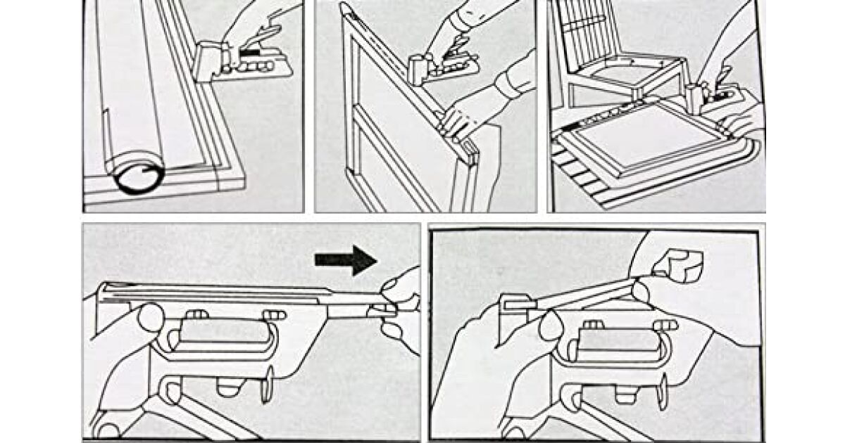 Pistol de capsat R23-1008F (tacker) capse nr 13/4-6-8mm | Pepita.com