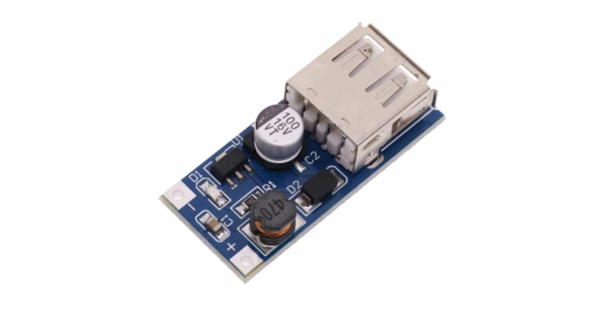 Feszültségnövelő modul USB-vel 5V (step up) | Pepita.hu