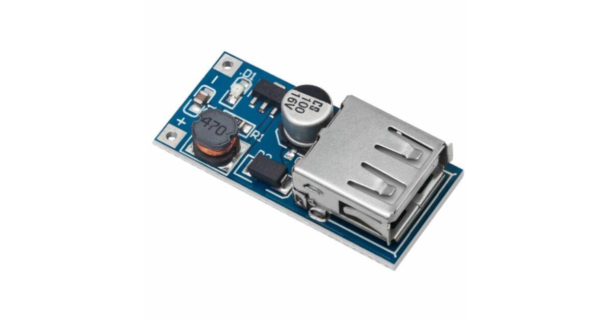 Feszültségnövelő modul USB-vel 5V (step up) | Pepita.hu