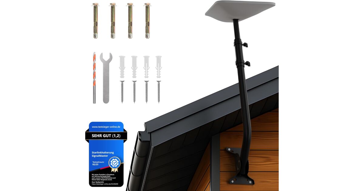 Suport Perete Starlink Gen 3, Gen 2 si Mini, Reglabil, Set Complet ...