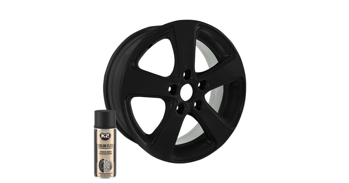 Folyékony gumi spray fólia K2 COLOR FLEX FEKETE MATT 400 ML Nagy ...