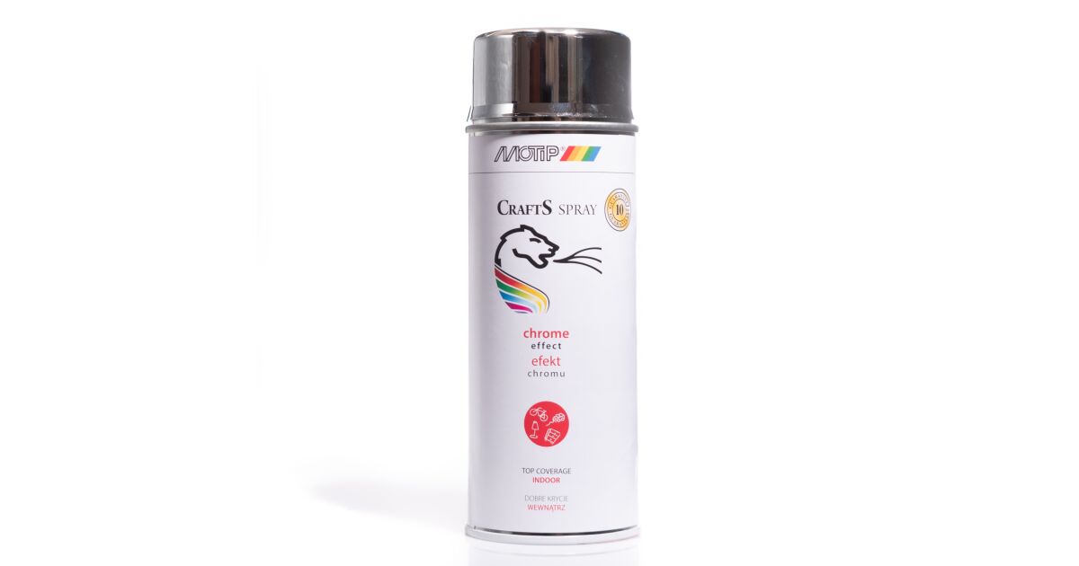 Akril spray festék króm hatású 400ml CRAFTS | Pepita.hu
