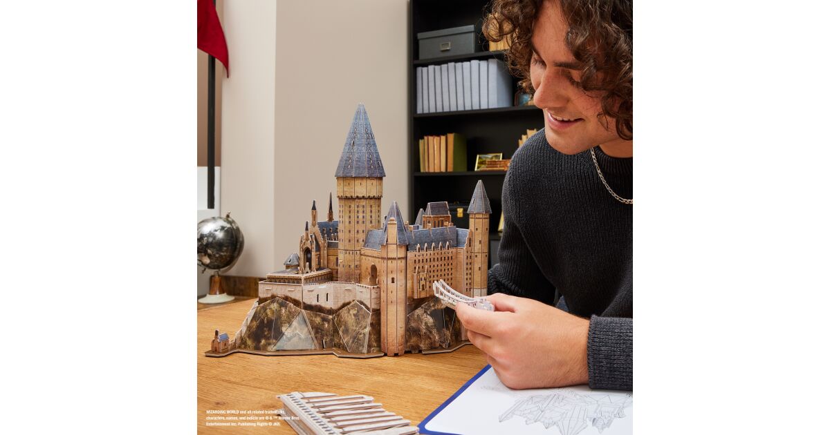 Spin Master 4D Build - Harry Potter Roxfort kastély 209 darabos Karton ...