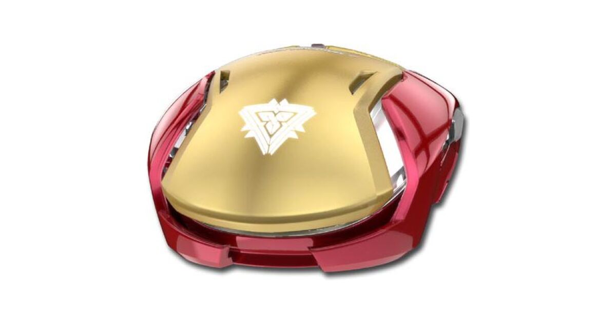 E-Blue Iron Man Armor Gaming Egér EMS610 Arany 4000 DPI (EMS610GOAA-EU ...