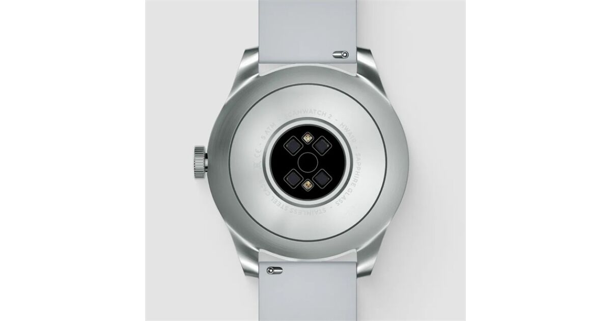 Withings HWA10-model 5 ScanWatch 2 42mm fehér okosóra (HWA10-MODEL 5 ...