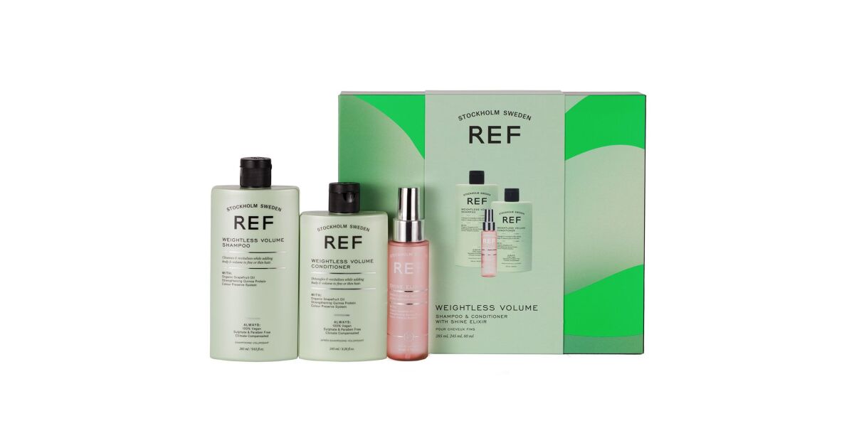 Gift Box Set Ref Stockholm: Weightless Volume, Sulfates-Free, Hair ...