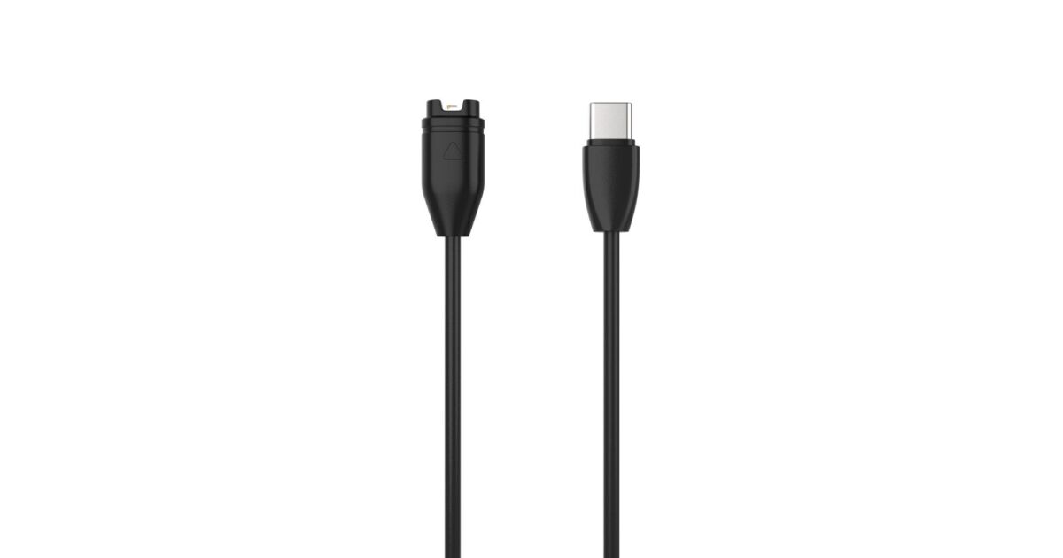 USB-C töltőkábel Garmin Fenix 5/6/7/7X, Epix, Venu 2/3, Vívoactive 3/4 ...