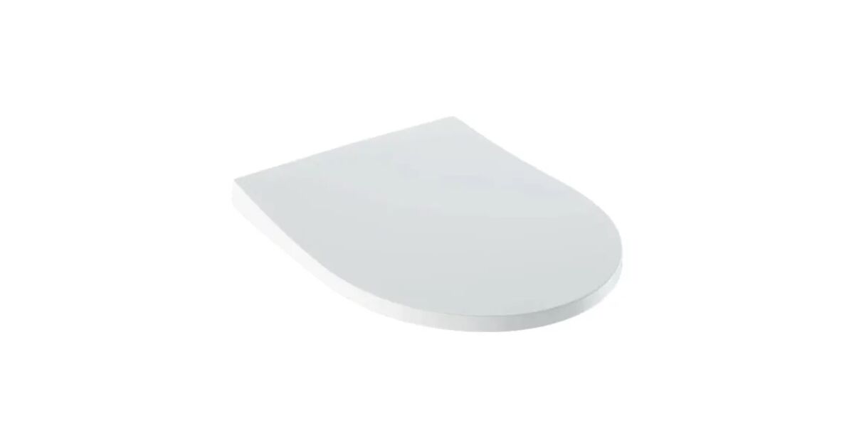 Capac WC softclose Geberit Icon alb slim Quick Release | Pepita.com