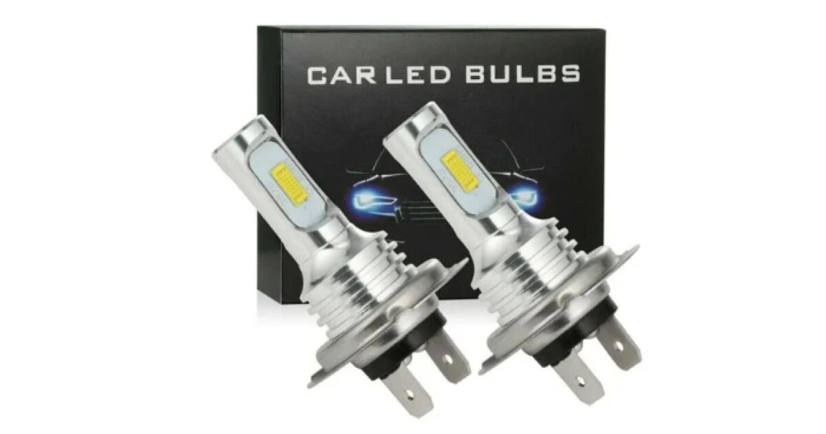 Set 2 becuri LED AUTO H7 3570 XL de ceata putere 80W 4000 lumeni ...