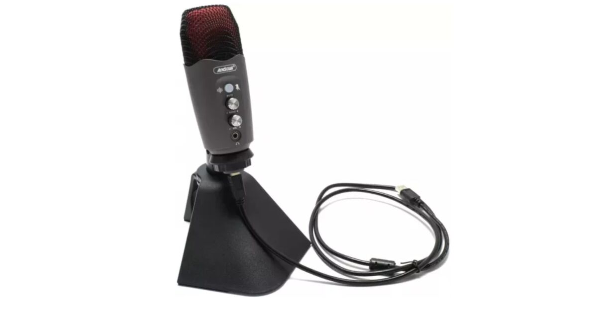 Microfon profesional pentru studio Q MIC995 | Pepita.com