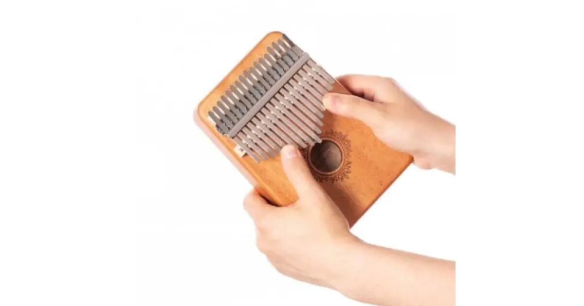 Kalimba 101 Instrument muzical BEJ din lemn 17 note | Pepita.com