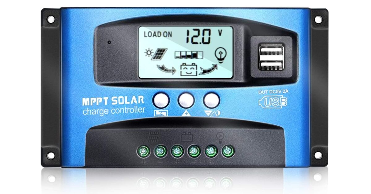 Regulator Panou Solar - Controler 12/24V 100A USB MPPT | Pepita.com