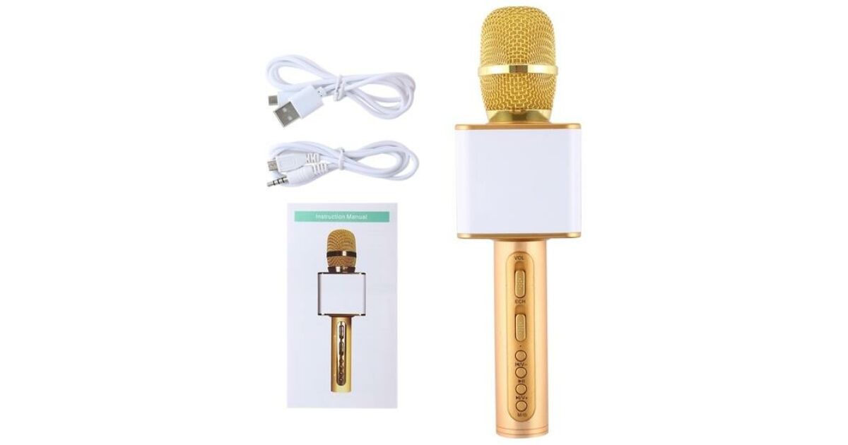 Microfon SD-08 AURIU Karaoke fara fir SDRD | Pepita.com