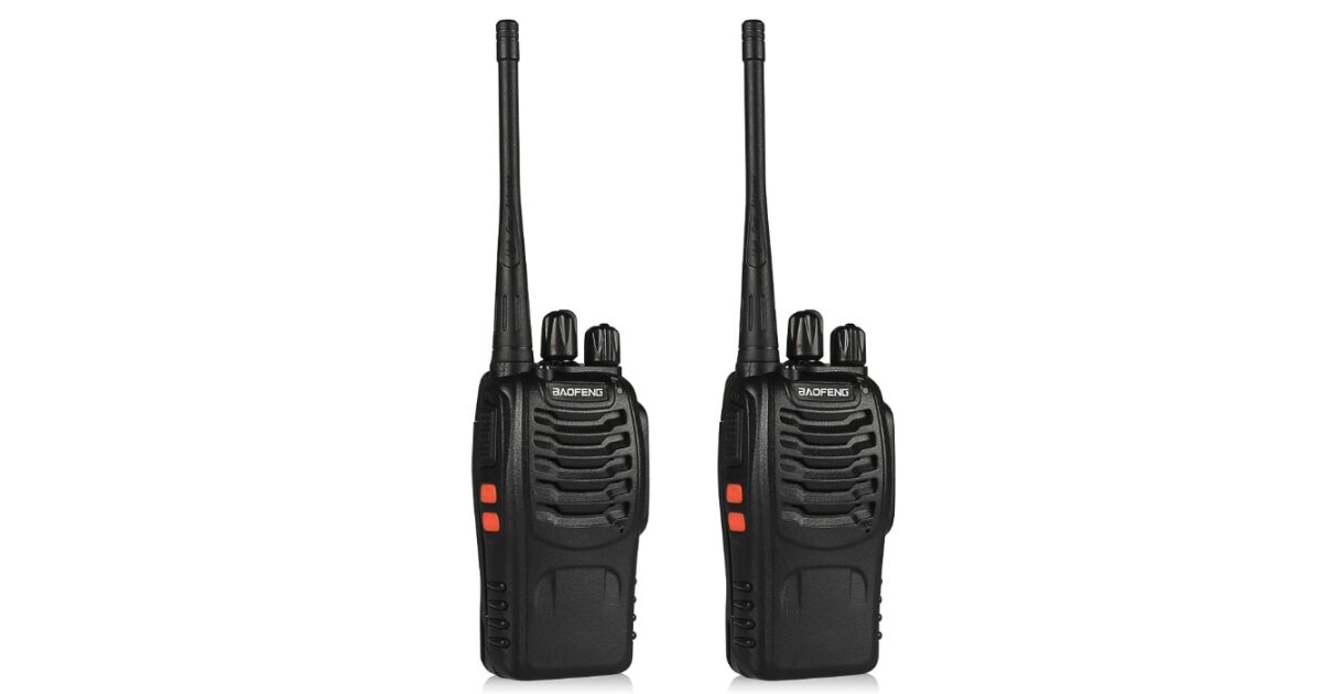 Set doua statii radio emisie receptie portabile Baofeng BF 888S ...