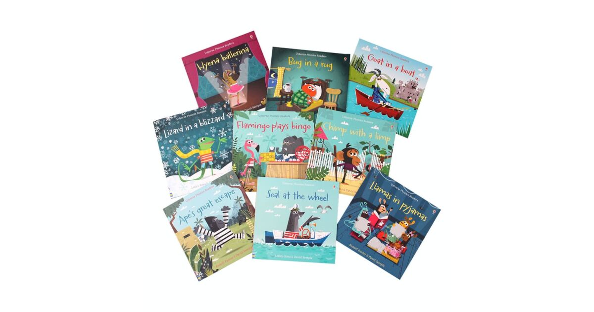 My First Phonics Reading Library - Set 20 carticele de povesti in limba ...