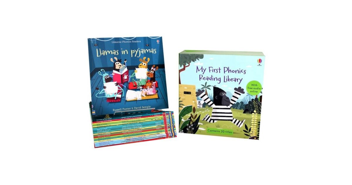 My First Phonics Reading Library - Set 20 carticele de povesti in limba ...