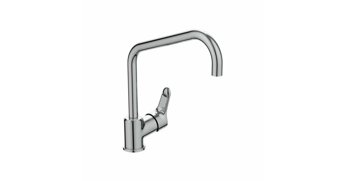 Baterie bucatarie Ideal Standard Alpha cu pipa inalta | Pepita.com