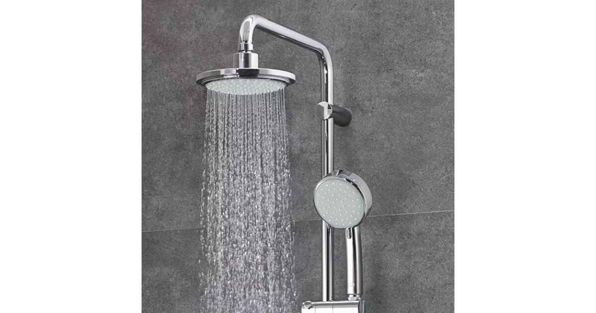 Grohe Tempesta Cosmopolitan 160 termosztátos zuhanyoszlop | Pepita.hu