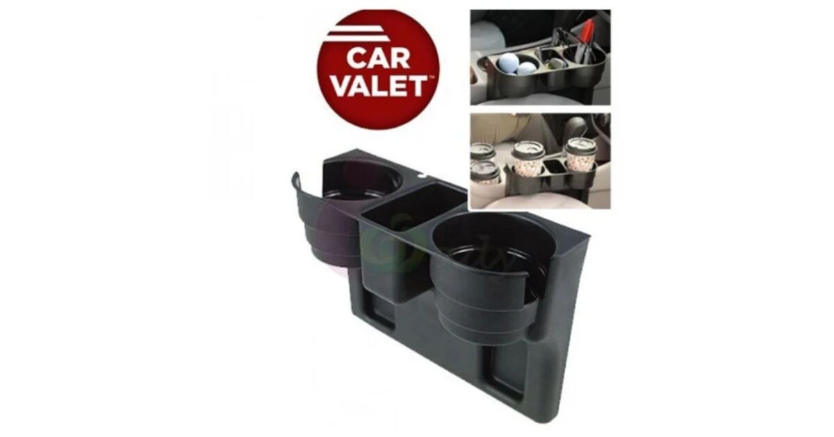 Suport auto pentru depozitare pahare si accesorii Car Valet | Pepita.com
