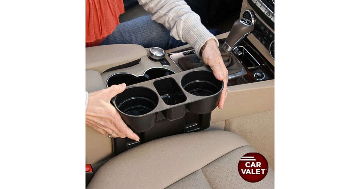 Suport auto pentru depozitare pahare si accesorii Car Valet | Pepita.com