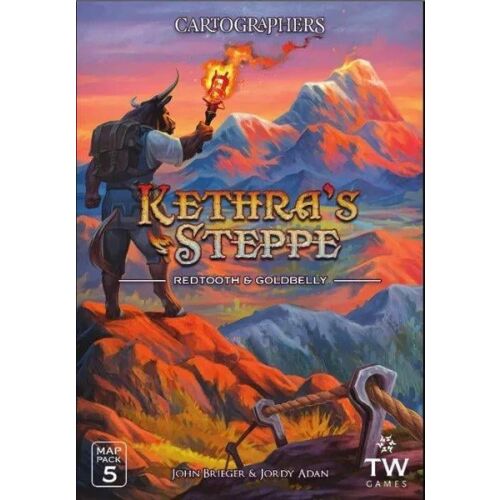 Cartographers: Map Pack 5 – Kethras Steppe: Redtooth & Goldbelly ...