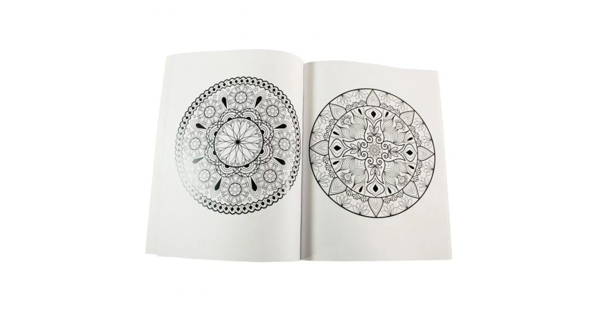 Carte de colorat pentru adulti Mindful Mandalas 4 | Pepita.hu