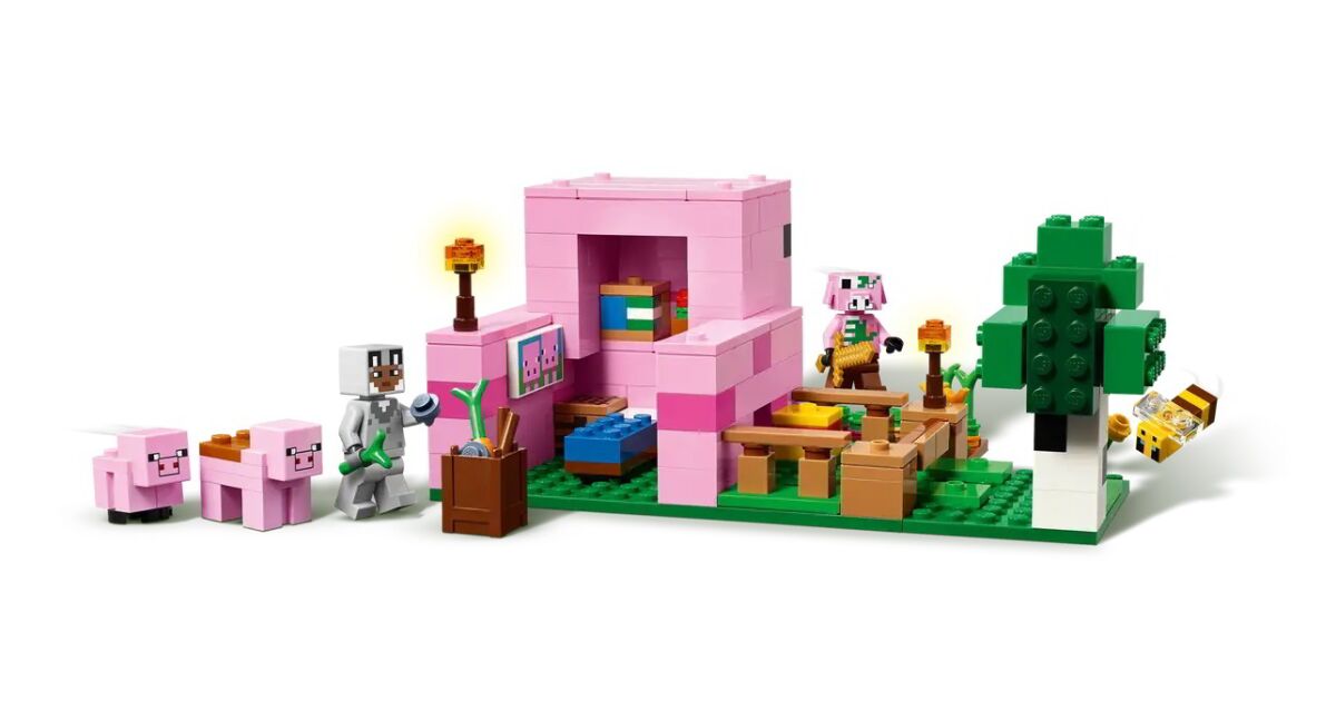 LEGO® Minecraft: 21268 - A kismalac háza | Pepita.hu