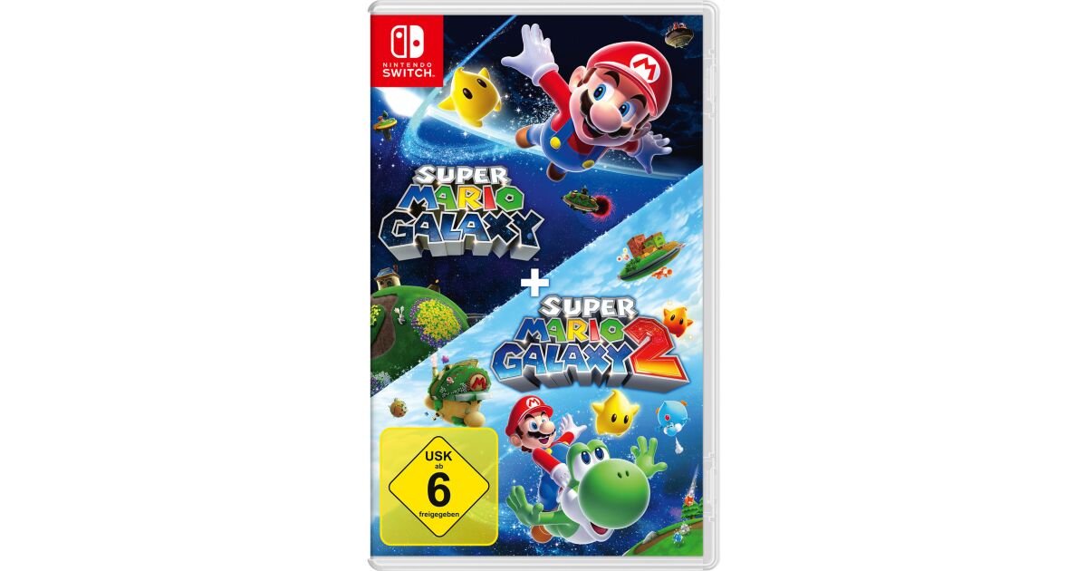 Nintendo Super Mario Galaxy + Super Mario Galaxy 2 Nintendo Switch 2 ...