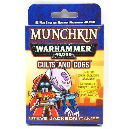 Munchkin Warhammer 40,000 – Cults and Cogs | Pepita.hu