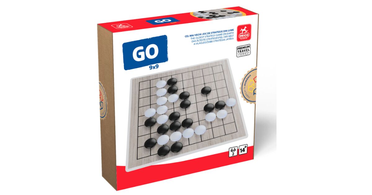 Joc Go Travel 9x9 – Editie compacta de calatorie | Pepita.hu