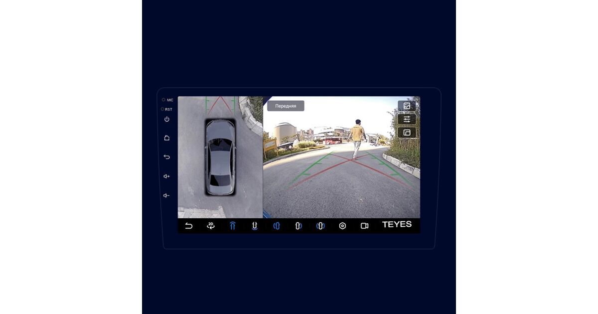 Autó navigáció Teyes CC3 360° Dacia Sandero 3 2021-2024 6+128GB 10.2 ...
