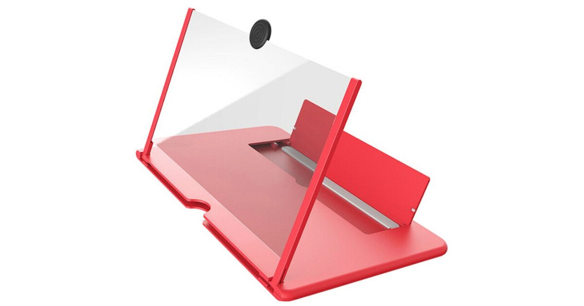 Ecran Lupa de 7inch 3D HD Amplificator de marire pentru telefon mobil ...