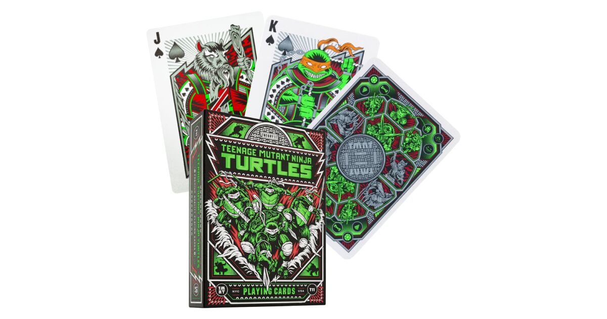 Theory11 – Teenage Mutant Ninja Turtles Playing Cards | Pepita.com