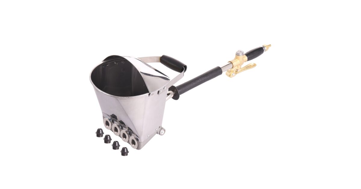 Pistol de gips duze pneumatice pentru mașini de tencuit metalice 8x ...