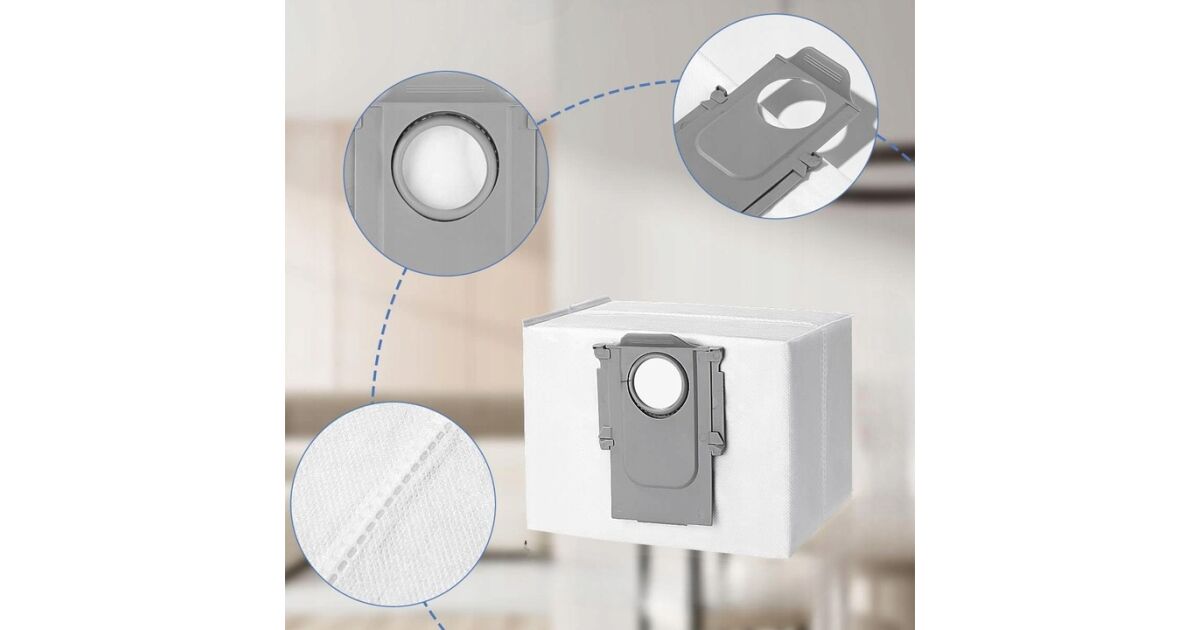 8x ZSÁK ROBOROCK S8 PLUS PRO ULTRA S7 MAX V ULTRA Q7 PLUS Q5 ...