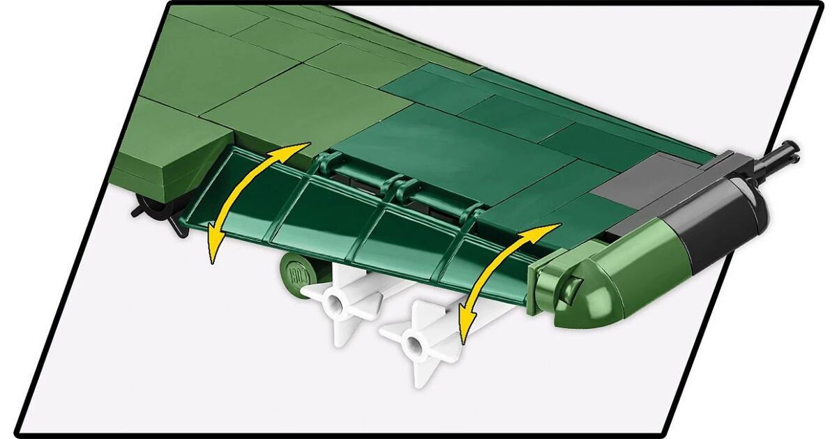 Cobi 5856 A-10 Thunderbolt II Warthog repülőgép 667 darabos Építőjáték ...