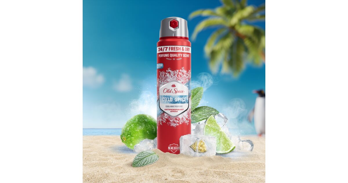 Old Spice Cold Spice Spray antiperspirant pentru bărbați 150ml | Pepita.com