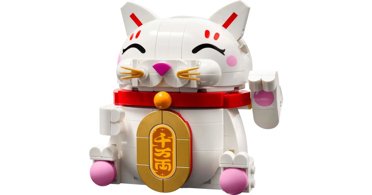 LEGO 40813 Icons - Szerencsehozó Macska | Pepita.hu