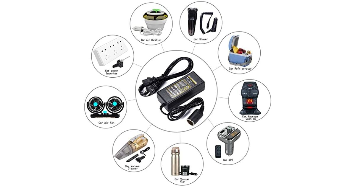 Adaptor Incarcator 1210 220V la 12V AUTO 10A+B ( incarcator ...