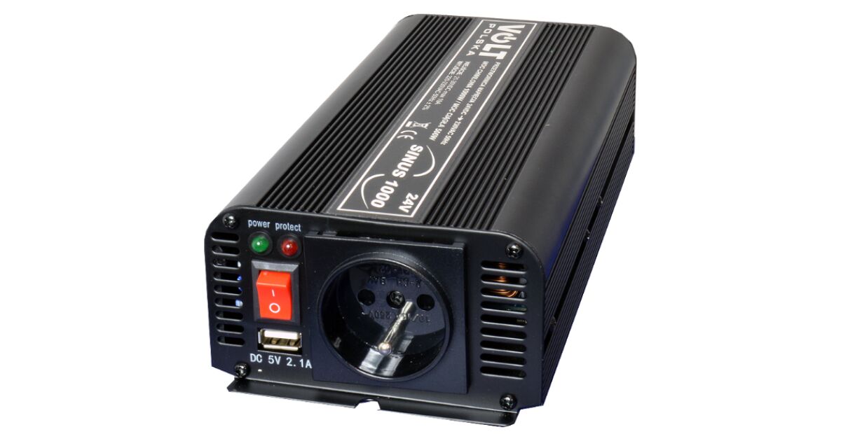 Inverter, VOLT, 24/230 V, Fekete | Pepita.hu
