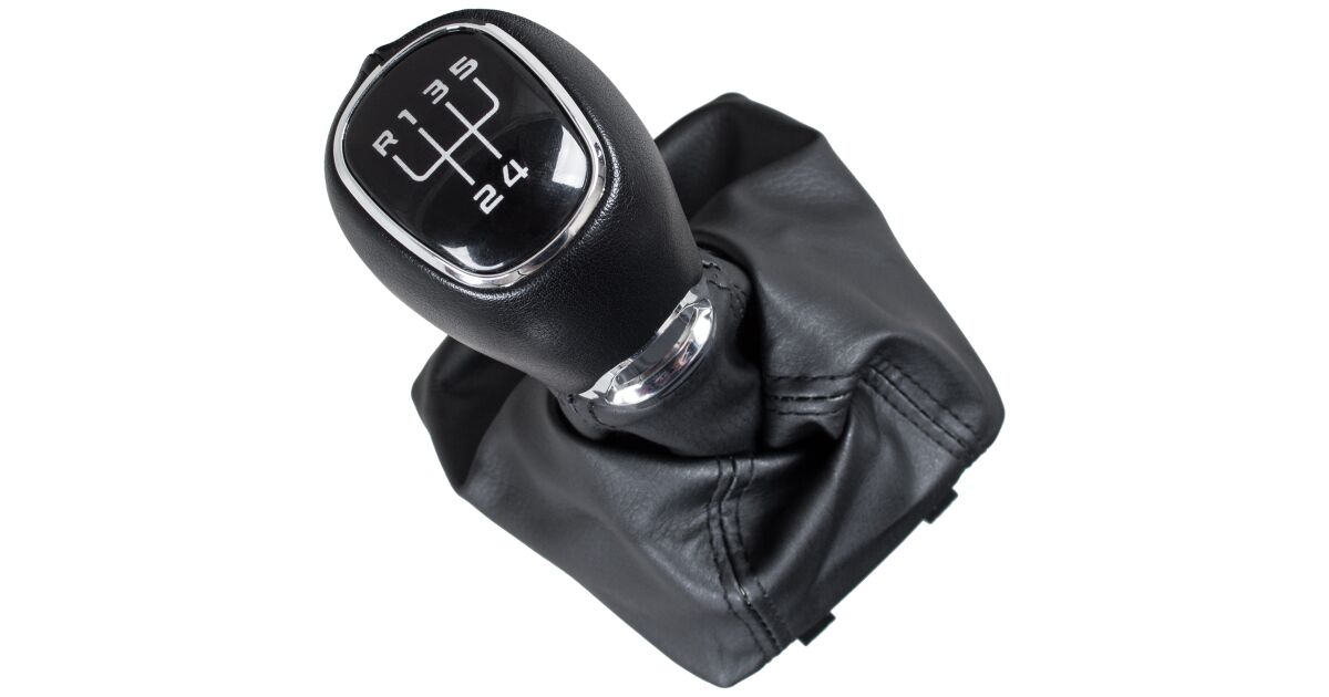 Skoda Octavia III 2012- váltógomb + gumiharang kerettel ECO BŐR 5 ...