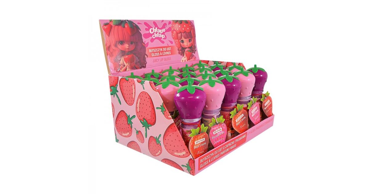 ESTETICA Chlapu Chlap Strawberry szájfény 4,2g | Pepita.hu