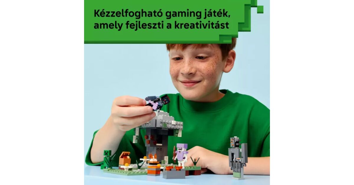 LEGO® Minecraft® A sápadtkert 21586 | Pepita.hu