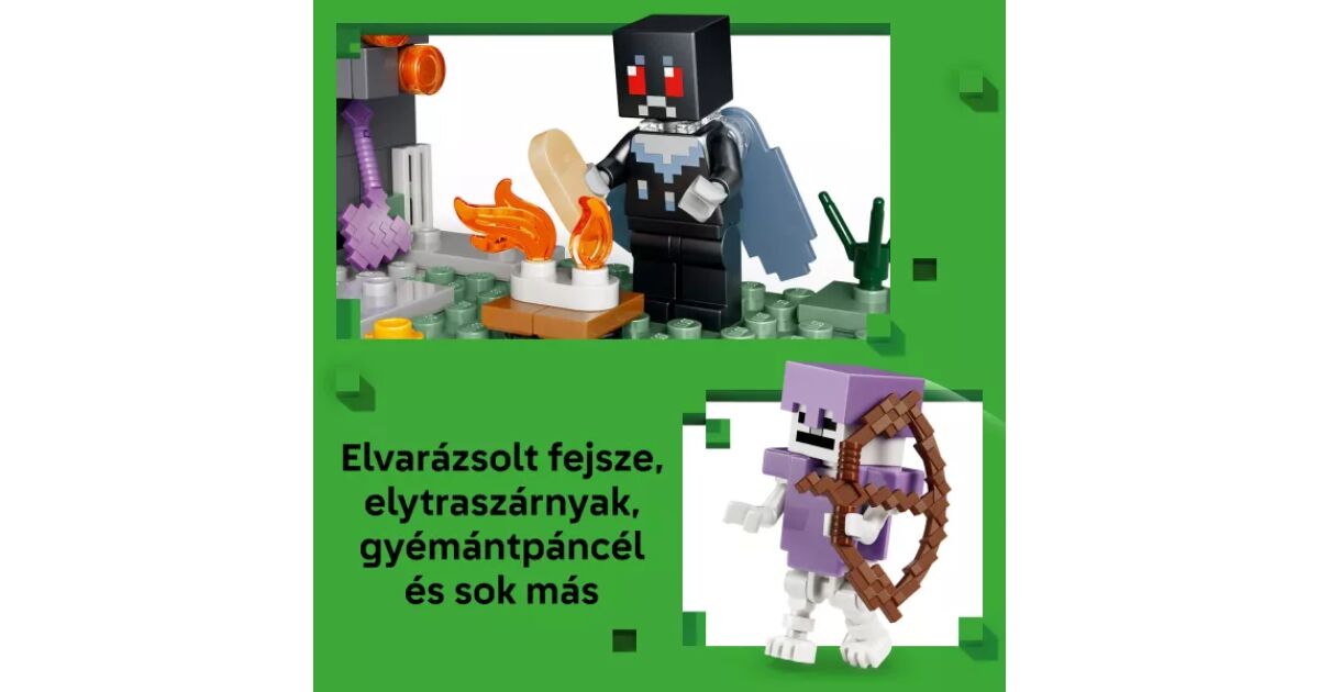 LEGO® Minecraft® A sápadtkert 21586 | Pepita.hu