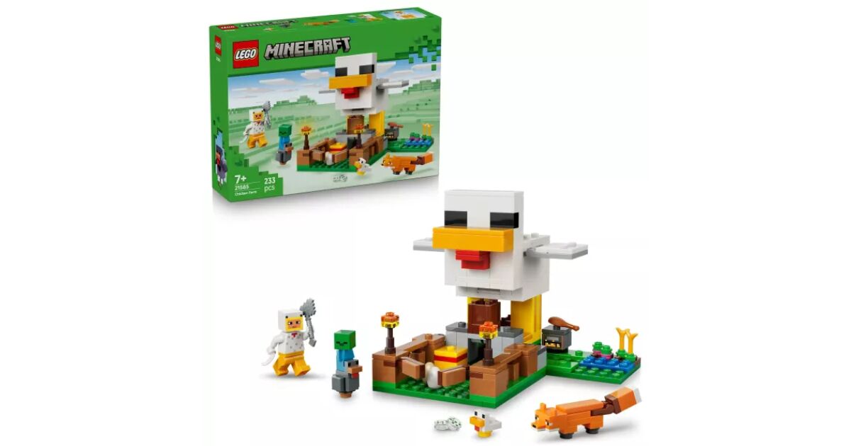 LEGO® Minecraft® Hühnerfarm 21585 | Pepita.com