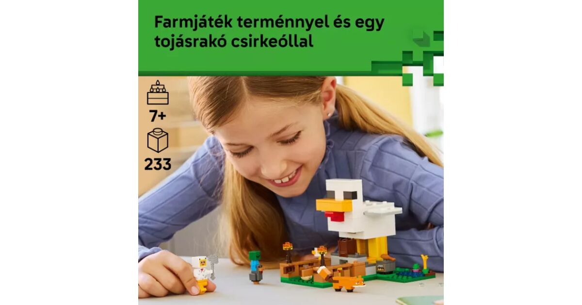 LEGO® Minecraft® Hühnerfarm 21585 | Pepita.com